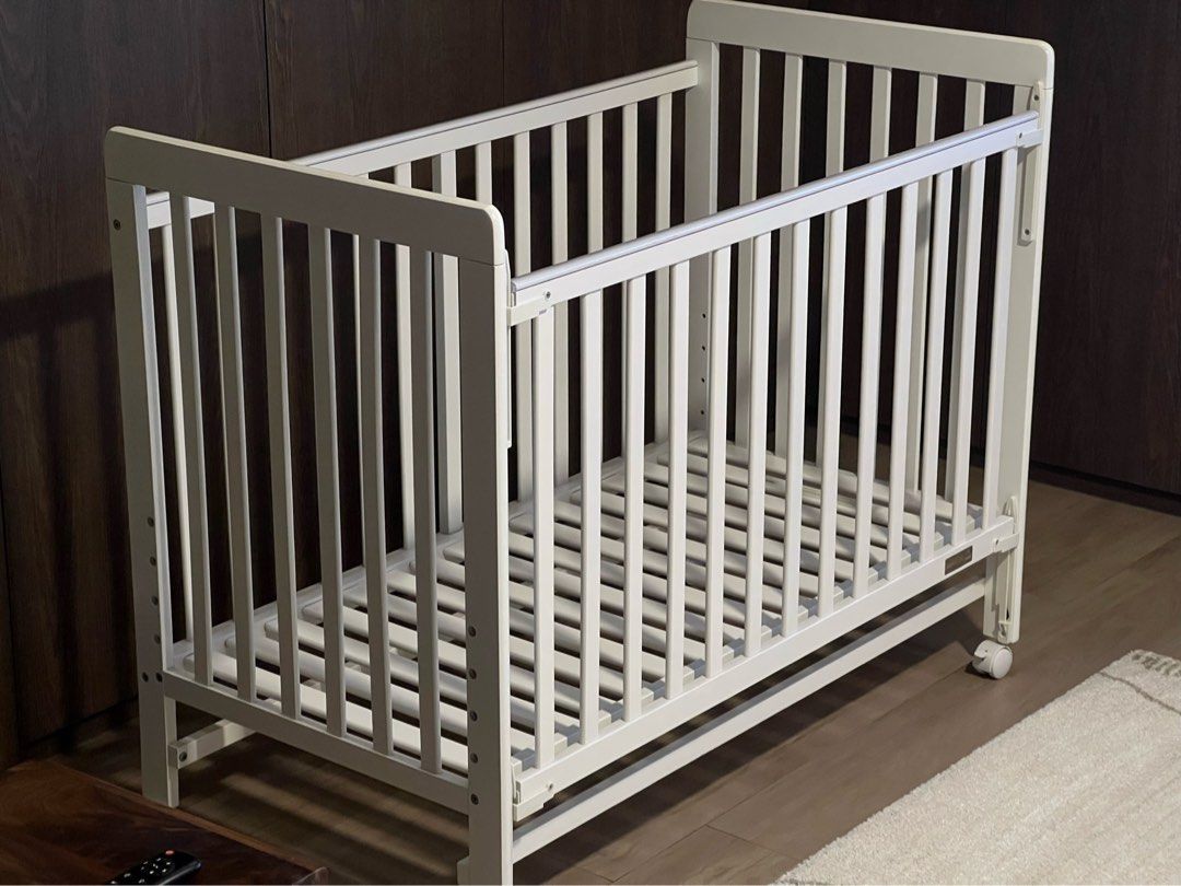 Baby Cot (Happy Cot), Babies & Kids, Baby Nursery & Kids Furniture ...