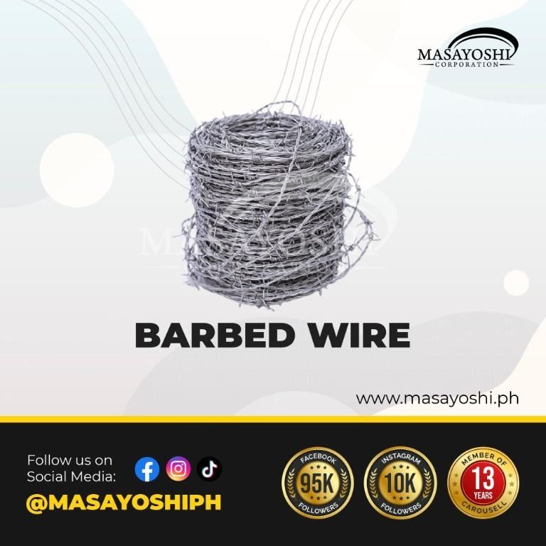 Barbed Wire 130m | Bob Wire | Fencing Equipment | Bobbed Wire | Barb ...
