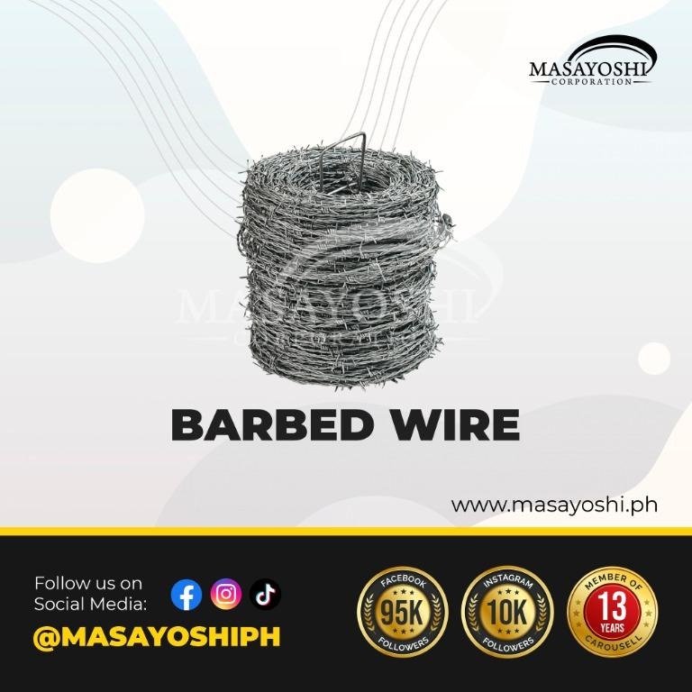 Barbed Wire 47in x 40 yards 37meters | Bob Wire | Barbed Wire | Barb ...