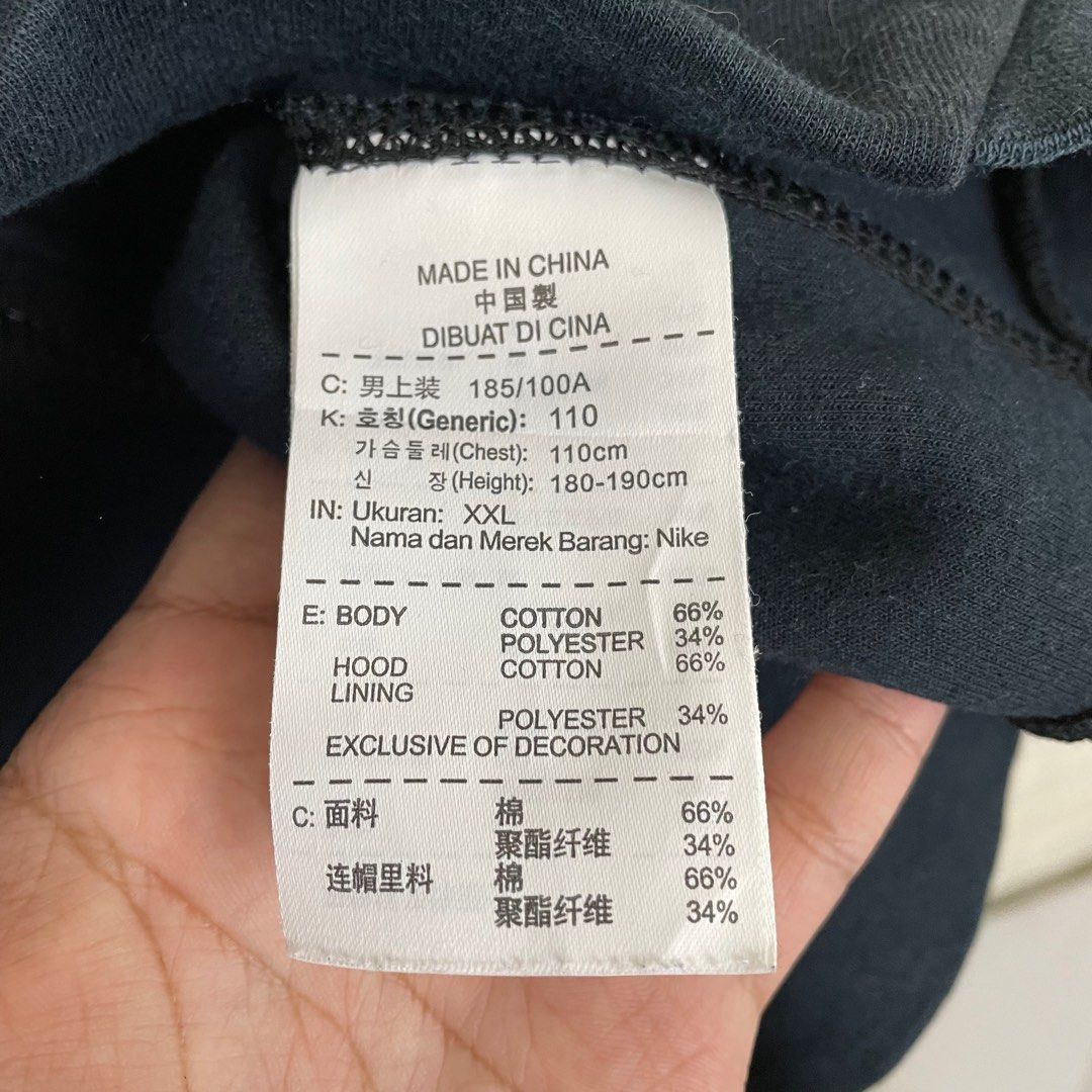 BLACK NIKE TECH FLEECE JACKET (RED TAG), Men's Fashion, Coats, Jackets ...