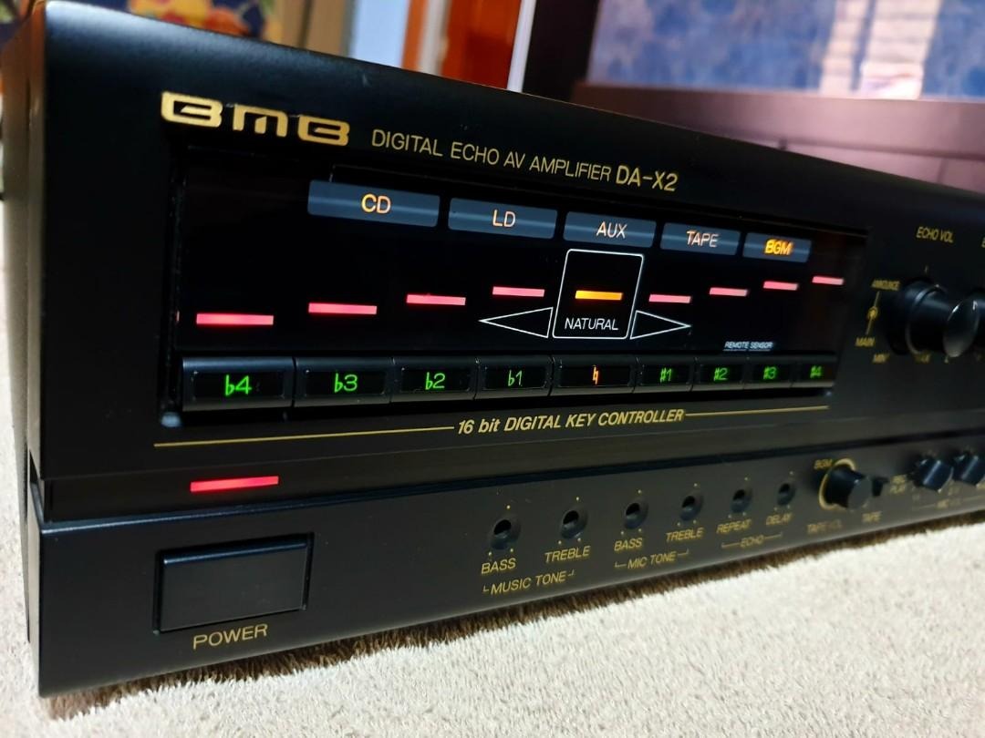 BMB High-End Digital Karaoke Amplifier DA-X2 & 2 Speakers, Audio ...