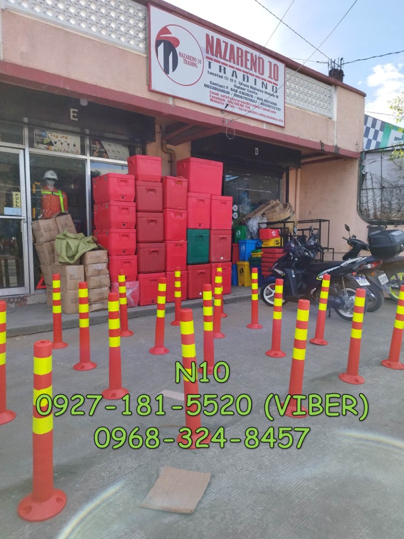 bollard post plastic pvc, Commercial & Industrial, Construction ...