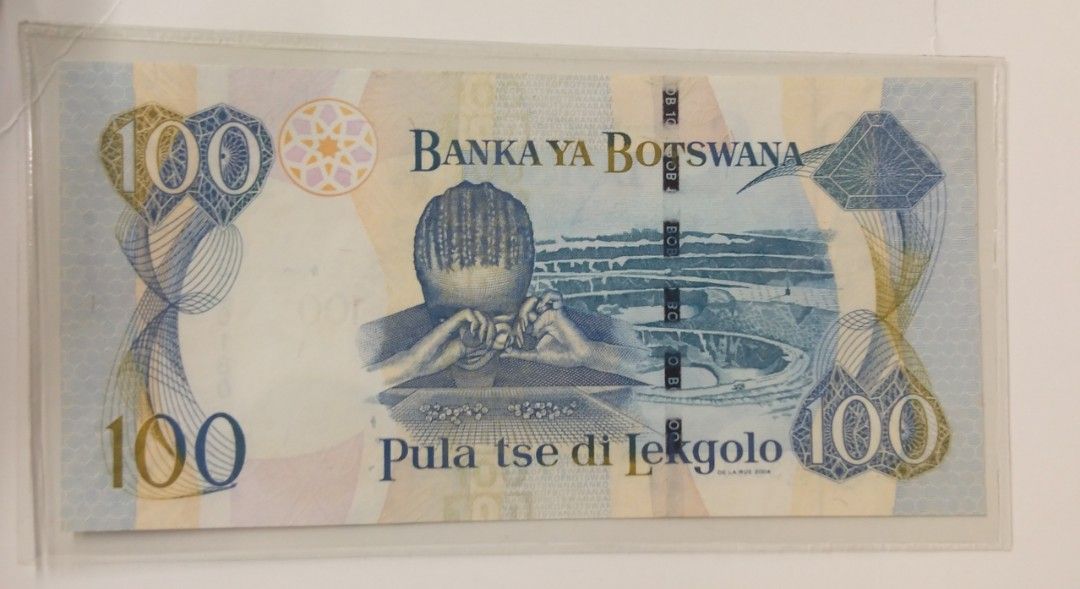 Botswana 100 Pula 2004, Hobbies & Toys, Memorabilia & Collectibles ...