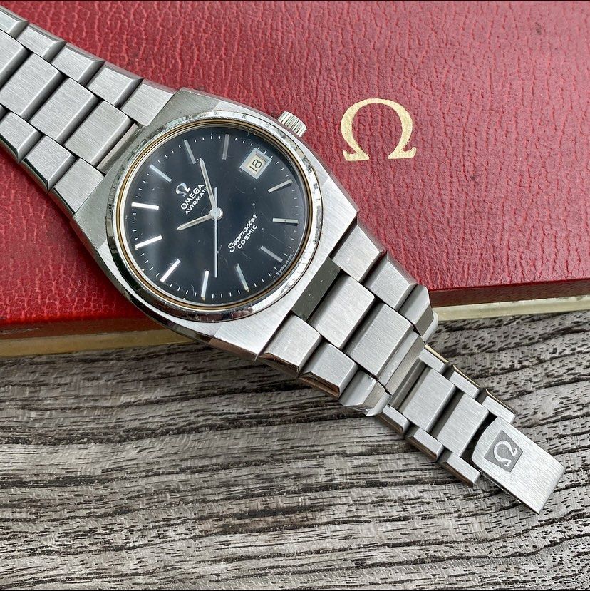 (Box set/Sharp case) Vintage Omega Seamaster COSMIC DATE, Luxury ...