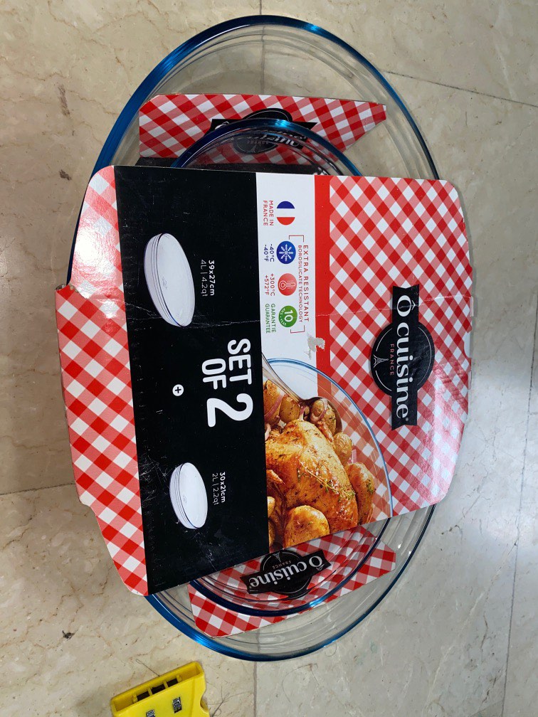 Brand new O cuisine france set of 2 cookware, Furniture & Home Living ...