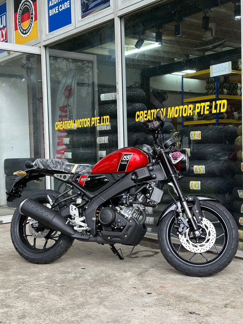 BRAND NEW YAMAHA XSR 155, Motorcycles, Motorcycles for Sale, Class 2B on Carousell