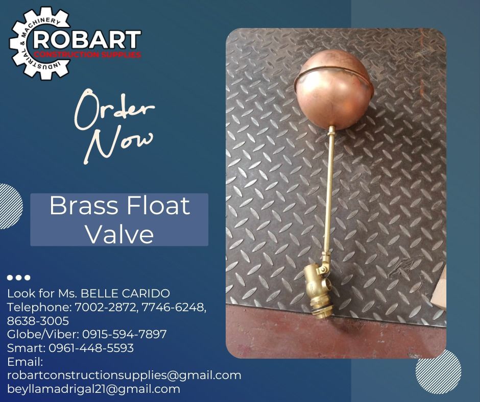 Brass Float Valve, Commercial & Industrial, Construction Tools ...