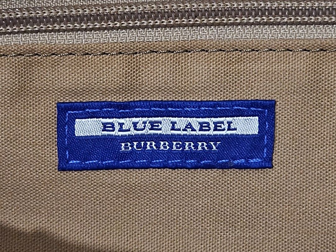 Burberry Blue Label Tote Bag (Limited Edition), Luxury, Bags & Wallets ...