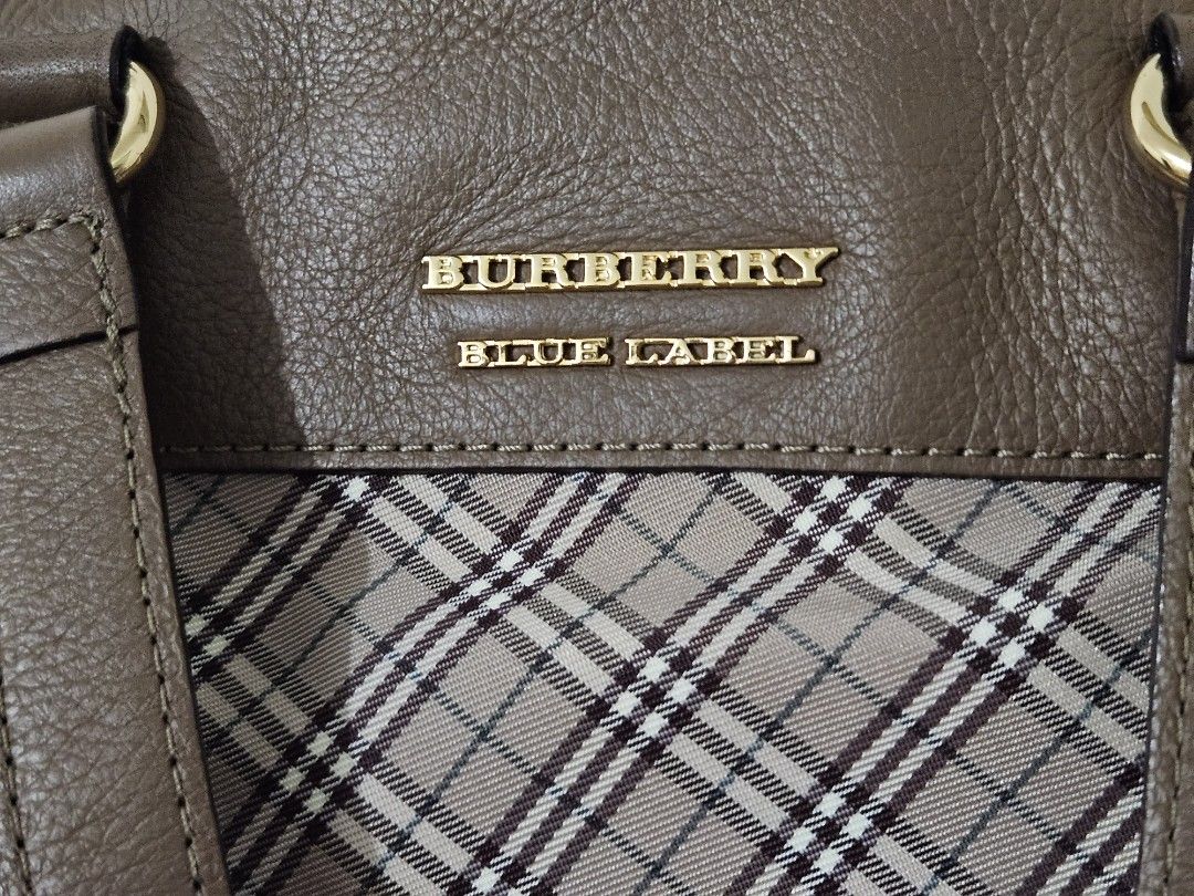 Burberry Blue Label Tote Bag (Limited Edition), Luxury, Bags & Wallets ...
