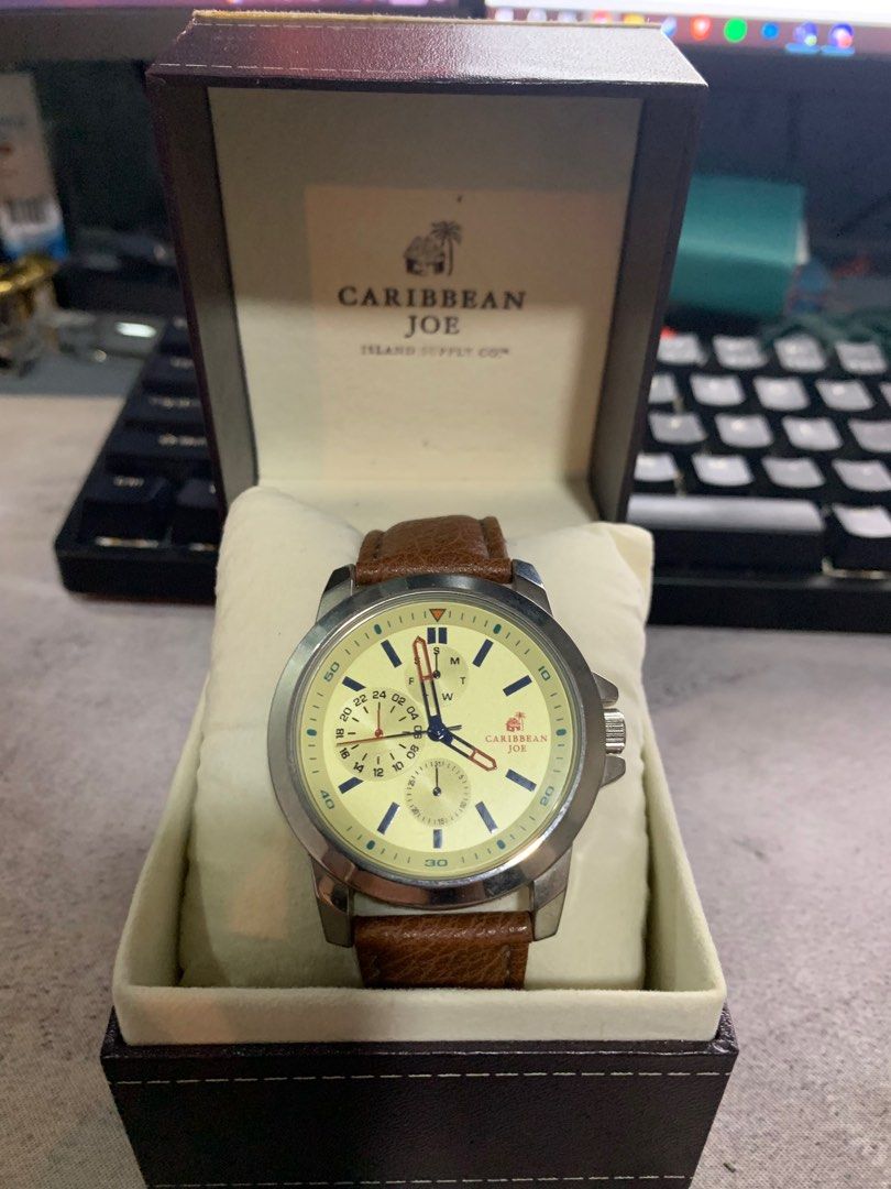 Caribbean Joe watch, Men's Fashion, Watches & Accessories, Watches on ...