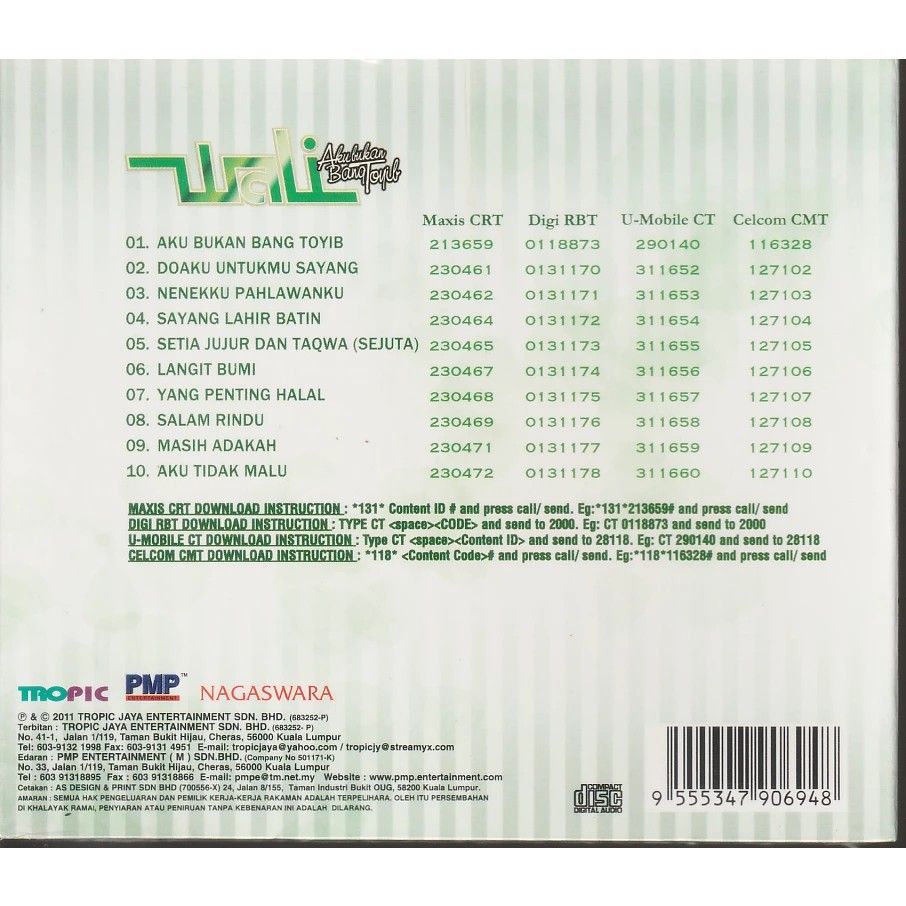 CD WALI BAND AKU BUKAN BANG TOYIB, Hobbies & Toys, Music & Media, CDs ... CD WALI BAND AKU BUKAN BANG TOYIB, Hobbies & Toys, Music & Media, CDs ...