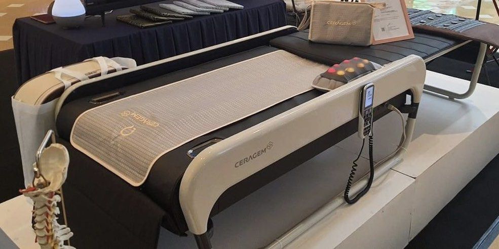 CERAGEM BED MASTER V3, Furniture & Home Living, Furniture, Bed Frames ...