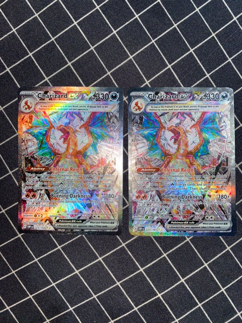 Charizard EX SIR - Pokemon Obsidian Flames, Hobbies & Toys, Toys & Games on Carousell