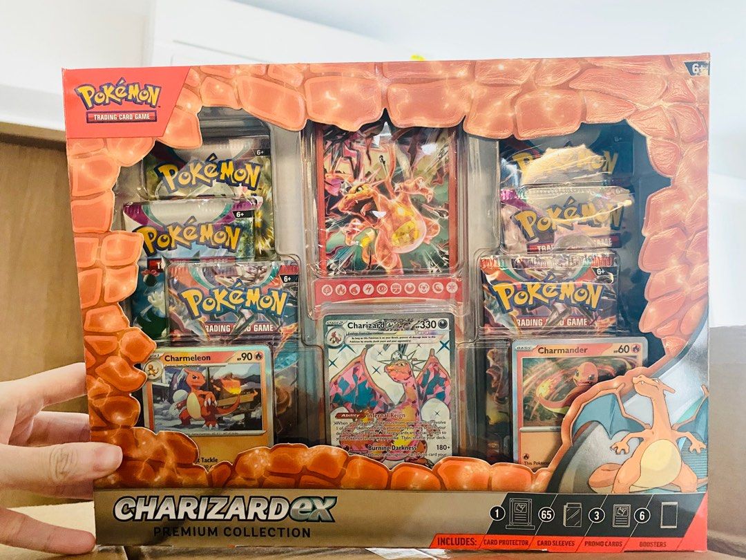 Charizard pokemon premium collection box, Hobbies & Toys, Toys & Games ...