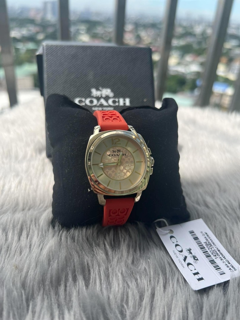 Coach Womens Boyfriend’s Watch, Women's Fashion, Watches & Accessories ...