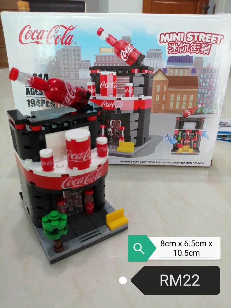 Coca Cola Coke House Lego, Hobbies & Toys, Collectibles & Memorabilia ...