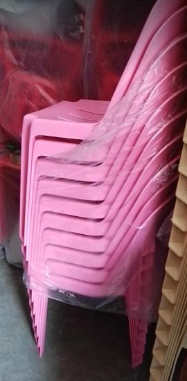 COFTA RUBY PINK MONOBLOC CHAIRS - To Sta Cruz Antipolo, Furniture ...