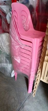 COFTA RUBY PINK MONOBLOC CHAIRS - To Sta Cruz Antipolo, Furniture ...