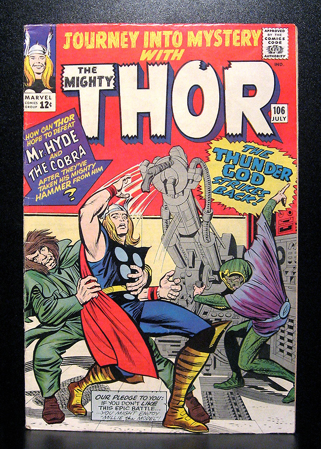 COMICS: Marvel: Journey Into Mystery #106 (1964), 1st Honir app/origin ...