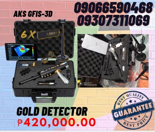 complete package metal and gold detector AKS GFIS 3D locator and scanner, Everything Else ...