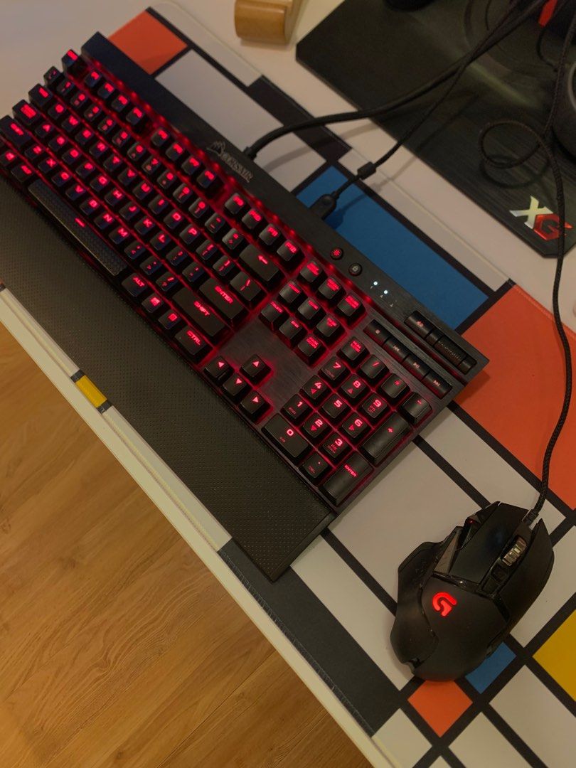 Corsair K70 LUX & Logitech G502 Proteus Spectrum Package, Computers ...