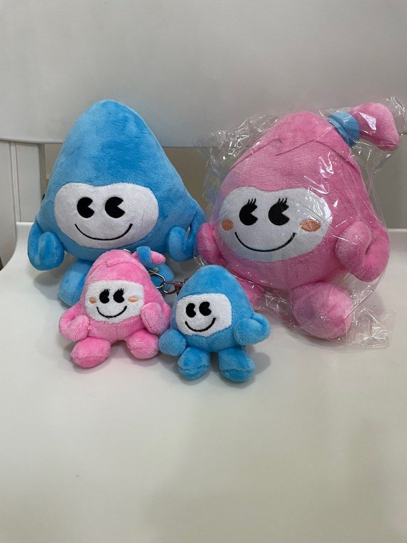 Cute water droplets soft toy, Hobbies & Toys, Toys & Games on Carousell