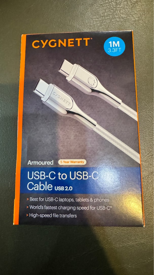 Cygnett armourer usb c to usb c cable for your new iphone 15, samsung ...