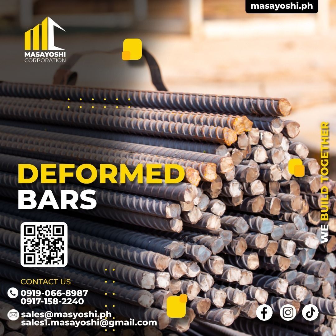 Deformed Bars | Reinforcement Bar | Rebar | RSB | Deform Bar | Kabilya ...