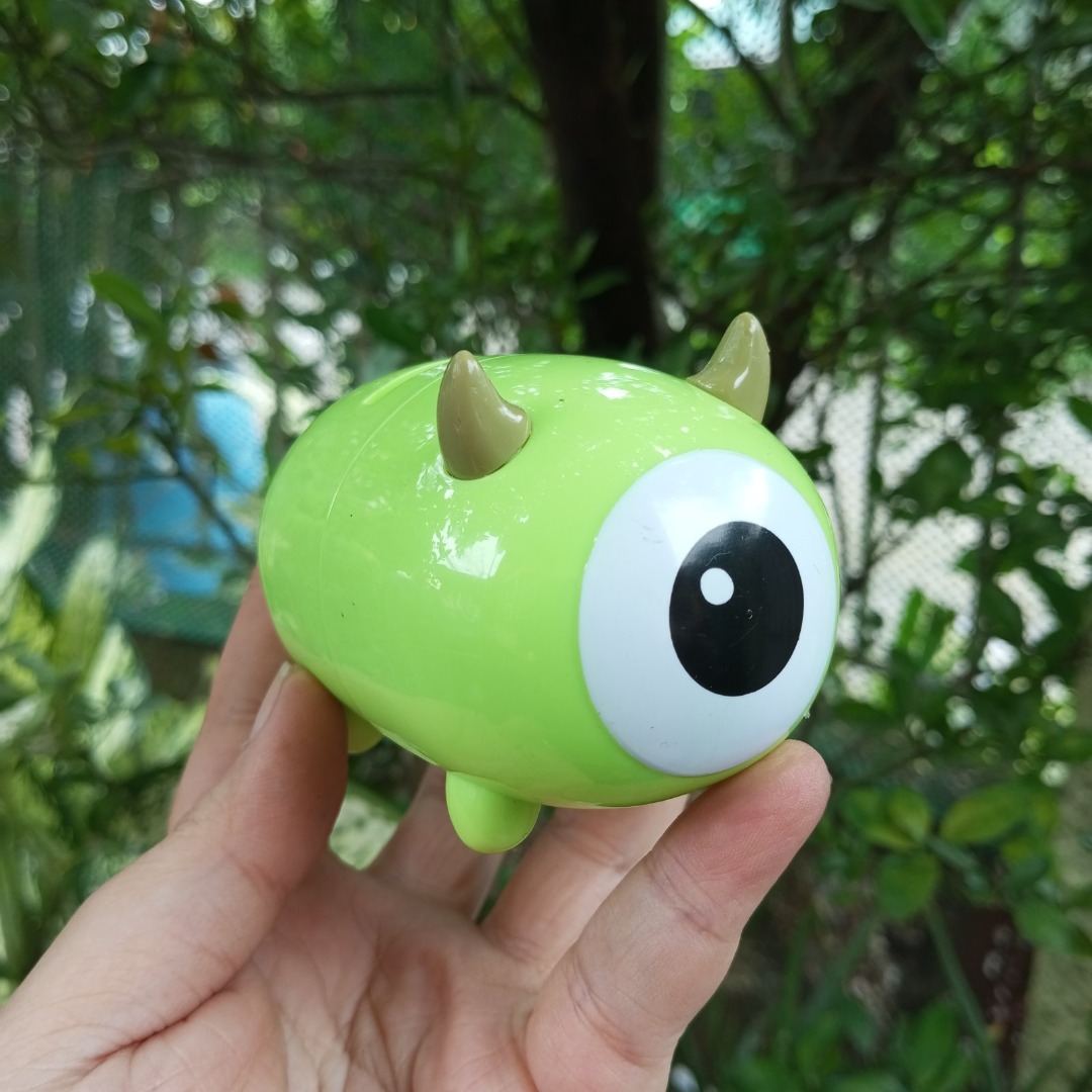 DISNEY Tsum Tsum Mike Wazowski Mini Coinbank, Hobbies & Toys, Toys ...