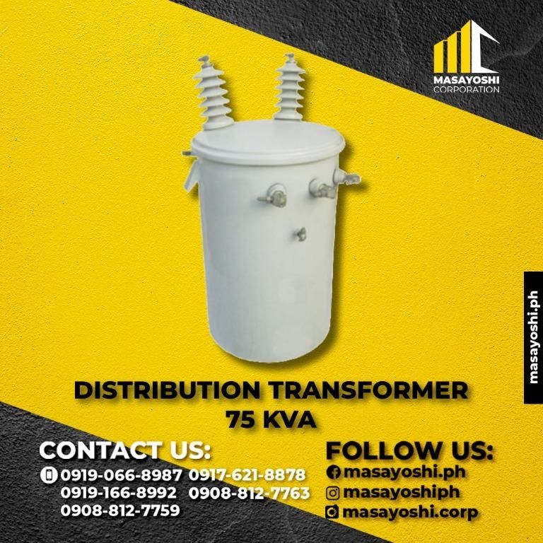 Distribution Transformer 75 KVA | Electrical Transformer | Transformer ...
