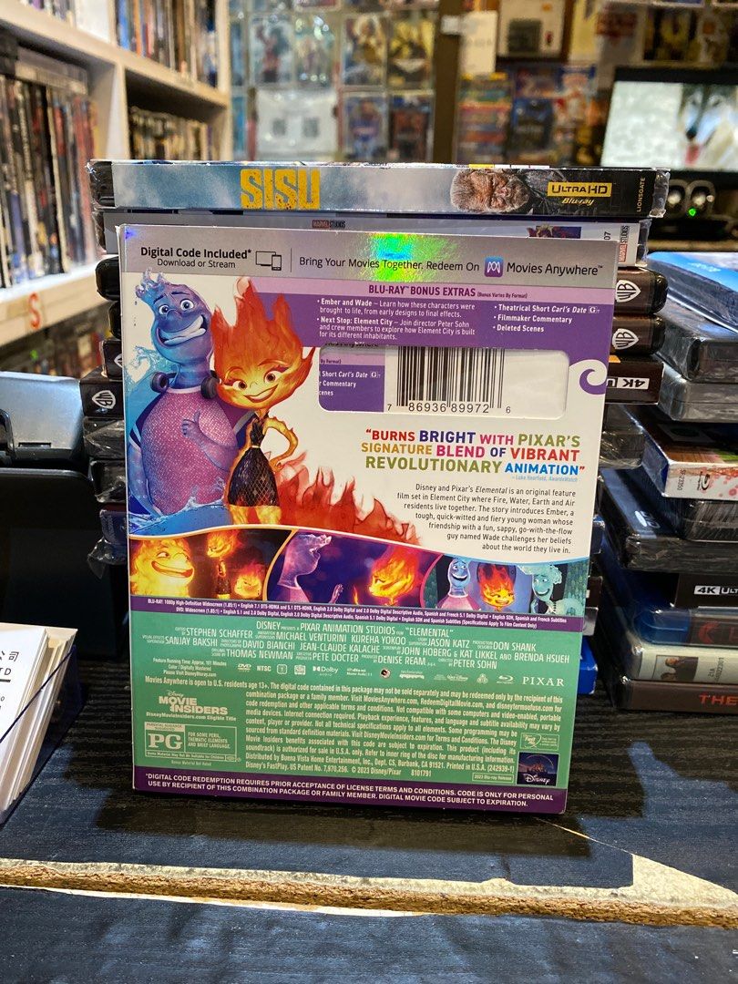 ELEMENTAL, Hobbies & Toys, Music & Media, CDs & DVDs on Carousell