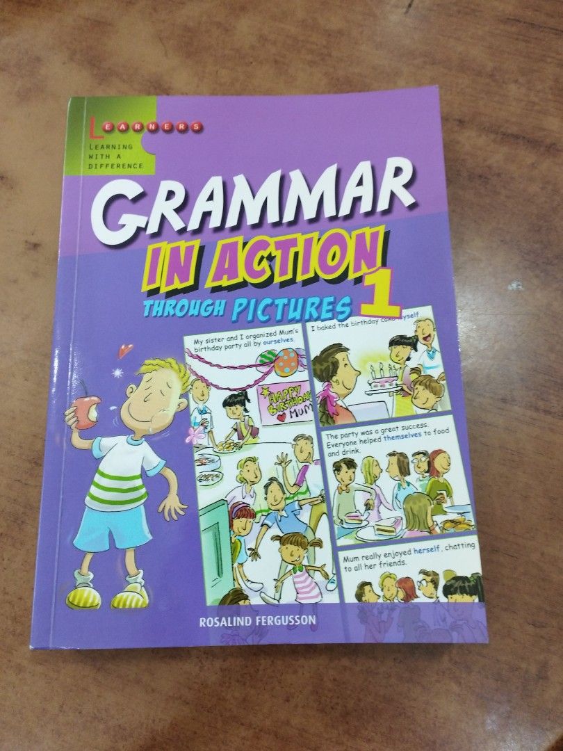 (ENG) Grammar In Action Through Pictures 1-3, Hobbies & Toys, Books ...