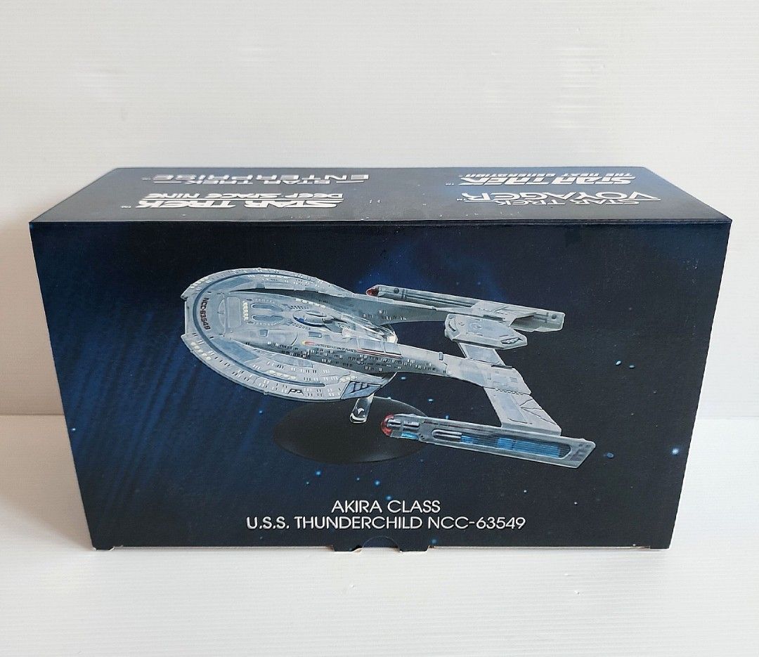 Englemoss Star Trek Collection Akira class USS Thunderchild (Special ...