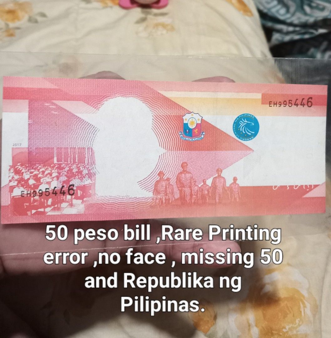 Error banknote/fold, Hobbies & Toys, Memorabilia & Collectibles ...