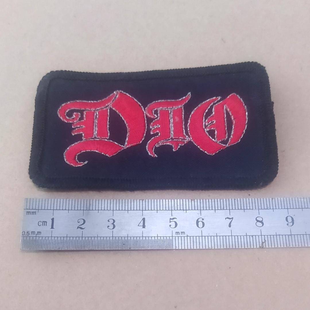 Fabric Patch DIO Heavy Metal Rock RONNIE JAMES Band Sew On Iron On ...