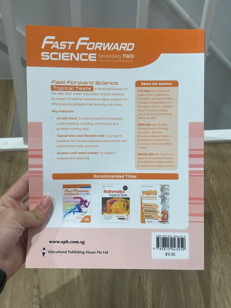 Fast forward Science Topical Practise s2, Hobbies & Toys, Books ...