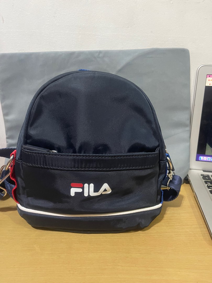 fila mini backpack 3 way bag original, Women's Fashion, Bags & Wallets, Backpacks on Carousell