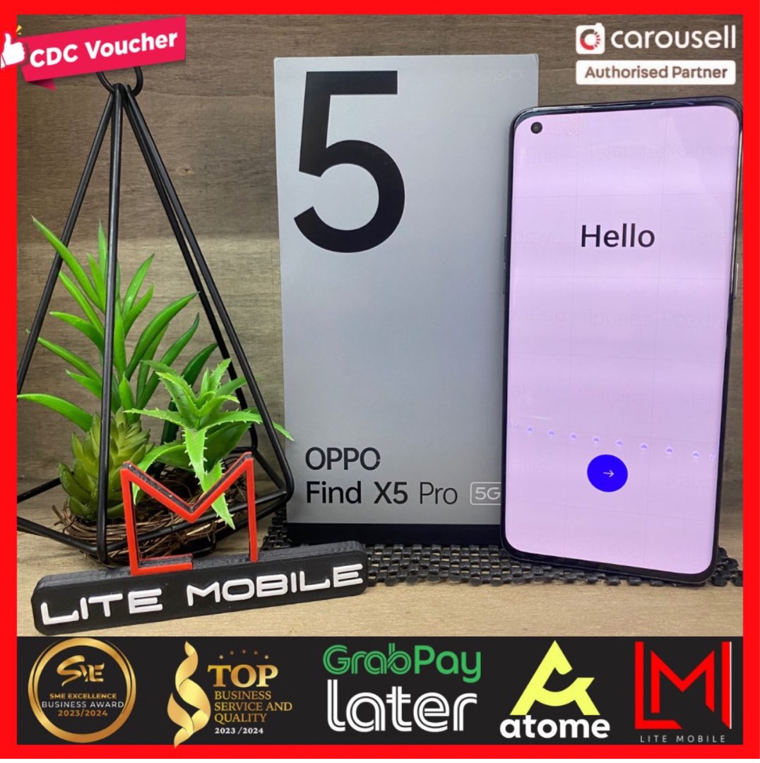 Find X5 Pro Glaze Black 256GB, Mobile Phones & Gadgets, Mobile Phones ...