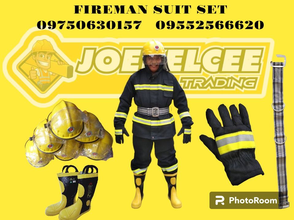 FIREMAN SUIT SET, Men's Fashion, Coats, Jackets and Outerwear on Carousell