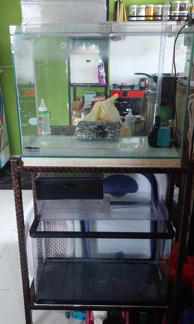 Fish tank 2 feet will full set, Pet Supplies, Homes & Other Pet ...