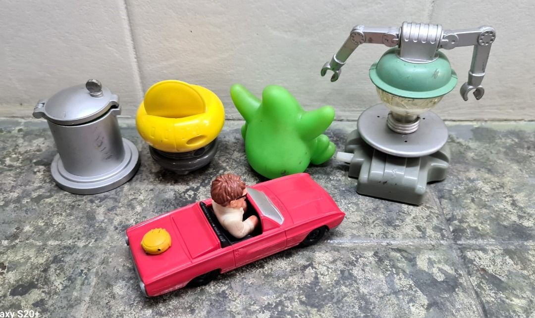 FLUBBER SET - 1997 McDonald's Disney FLUBBER Happy Meal Toy Series ...