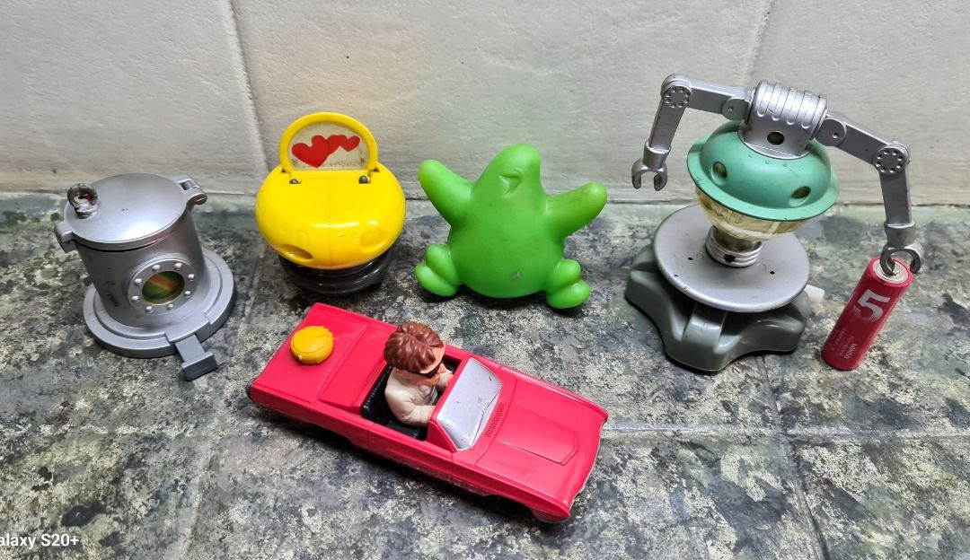 FLUBBER SET - 1997 McDonald's Disney FLUBBER Happy Meal Toy Series ...
