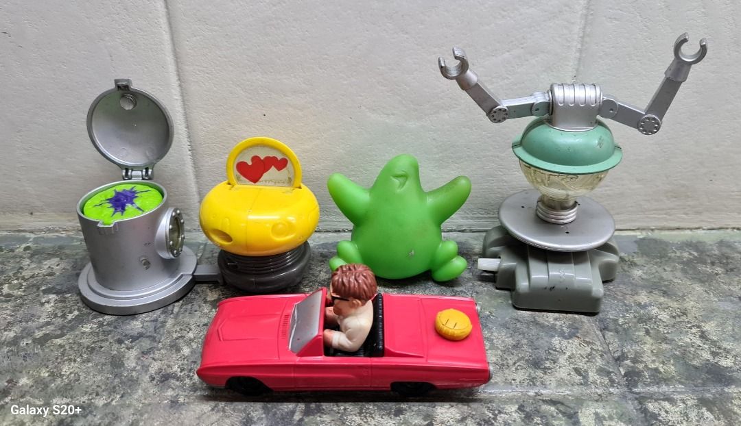 FLUBBER SET - 1997 McDonald's Disney FLUBBER Happy Meal Toy Series ...