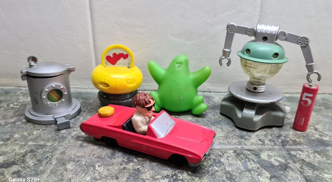FLUBBER SET - 1997 McDonald's Disney FLUBBER Happy Meal Toy Series ...