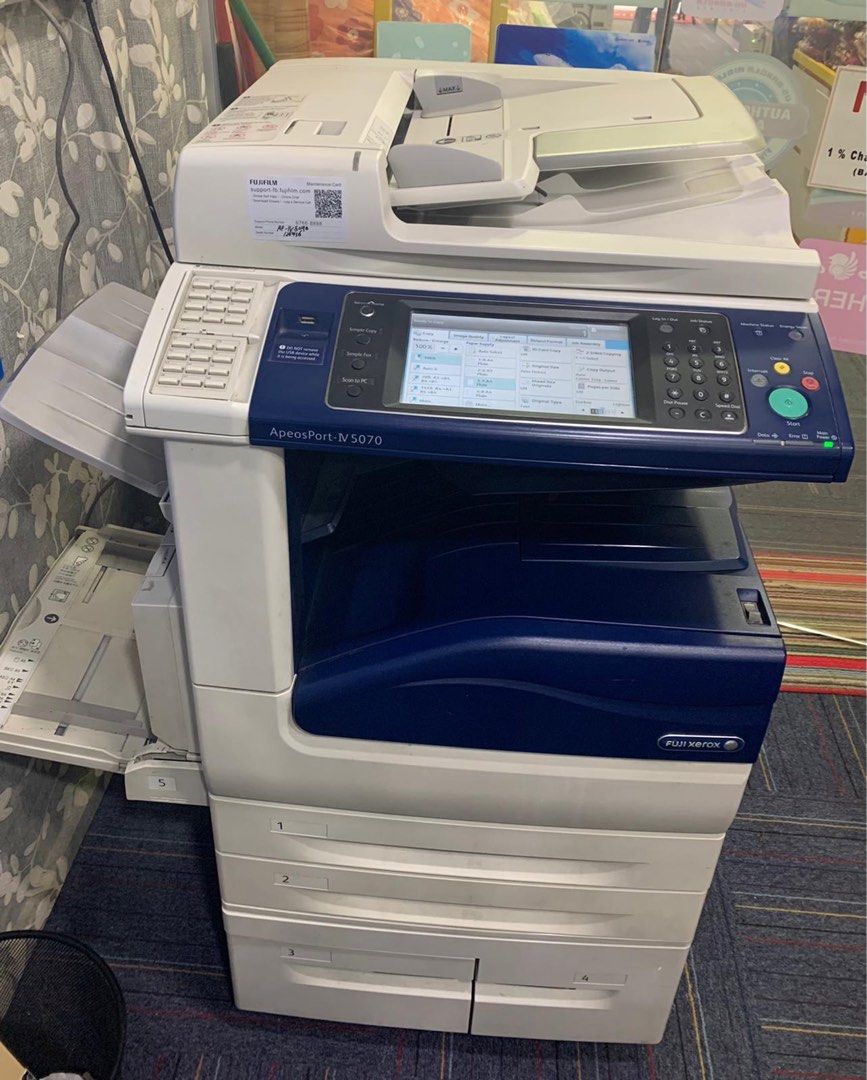 Fuji Xerox Apeos- IV 5070 Photocopiers/Printer/Scanner, Computers ...