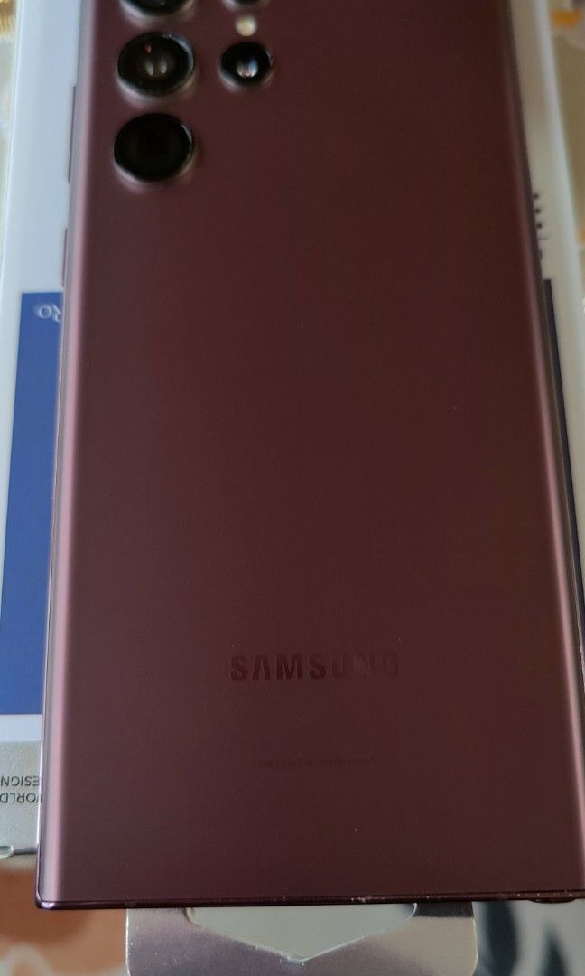 Galaxy S22 Ultra 5G Burgundy 512GB, Mobile Phones & Gadgets, Mobile ...