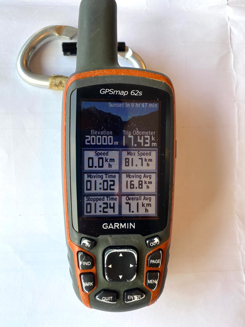 GARMIN GPSmap 62S, Sports Equipment, Hiking & Camping on Carousell