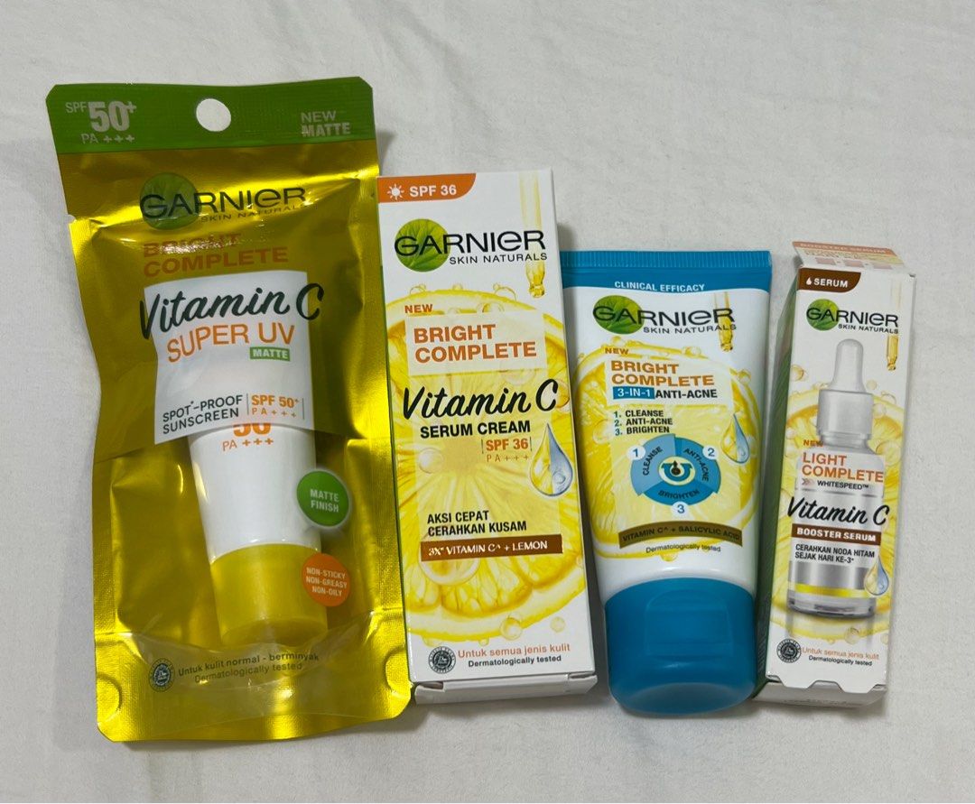 Garnier Travel Pack, Beauty & Personal Care, Face, Face Care on Carousell