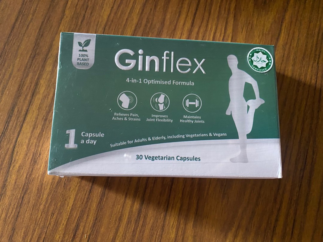 Ginflex, Health & Nutrition, Health Supplements, Vitamins & Supplements ...