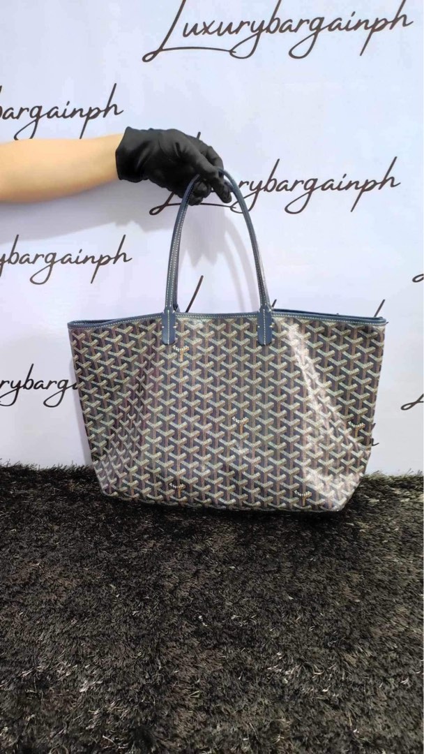 Goyard St Louis Pm with pouch and Entrupy Certificate of Authenticity ...